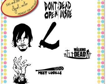 Walking dead svg | Etsy