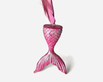 Mermaid ornament | Etsy