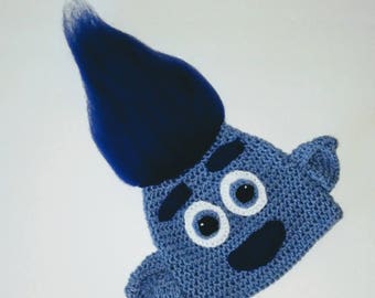 Crochet troll hat | Etsy