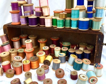 Spools of thread | Etsy