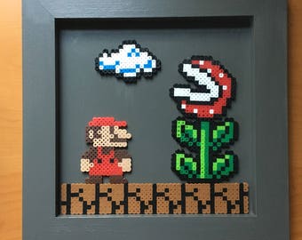 Mario perler | Etsy