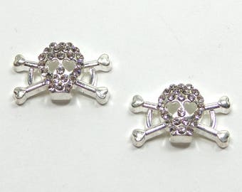 Rhinestone skull | Etsy