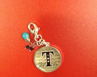 Monogram charm | Etsy