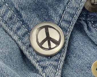 Peace sign patch | Etsy