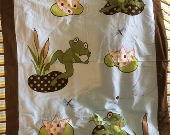 Frog quilt | Etsy