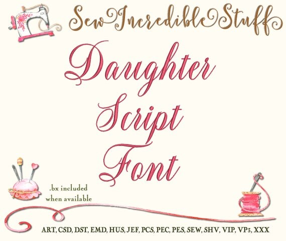 Daughter Script Tattoos