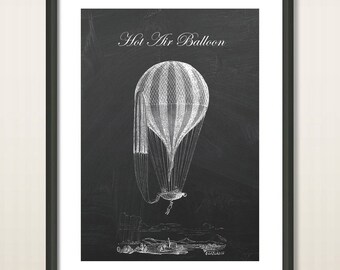 Balloon poster | Etsy