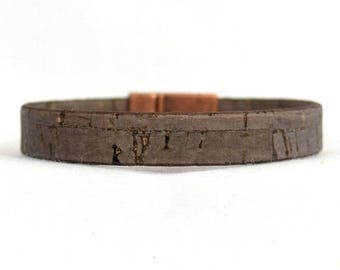 Cork bracelet | Etsy