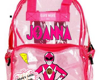 Pink power ranger | Etsy