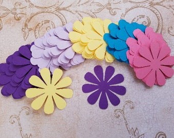 Paper cut flowers | Etsy