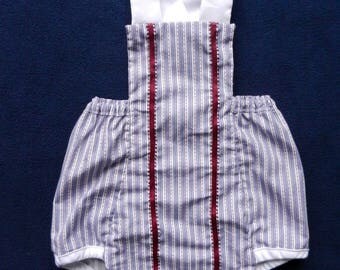 PDF Sewing Pattern Baby Slip Dress with Bloomers 0-3 Months to