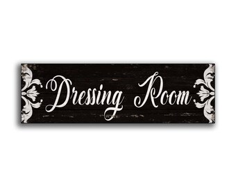 Dressing room sign | Etsy