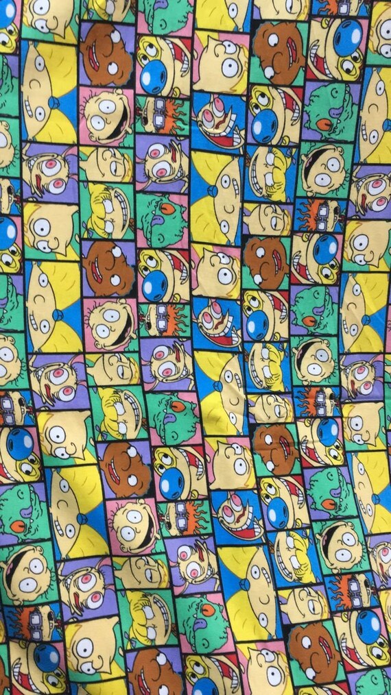 Pretty Rugrats lattice pattern soft Cotton Fabric 50160 cm