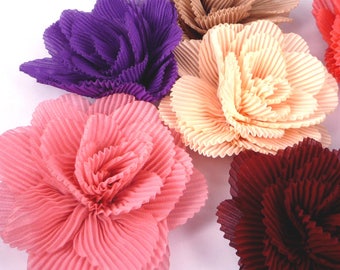 Pleated chiffon | Etsy