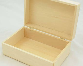 Unfinished wood box | Etsy