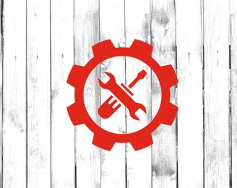 Mechanic decal | Etsy