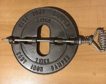 Cast iron damper | Etsy