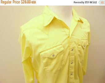 Yellow western shirt | Etsy