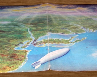 1936 vintage map | Etsy