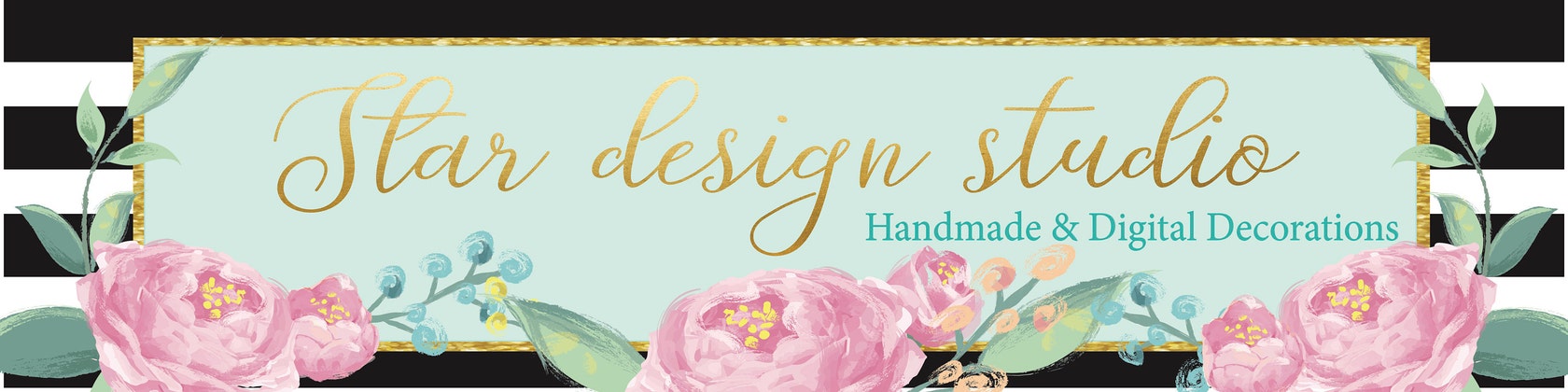 Digital and Handmade Decorations for all by stardesignstudio