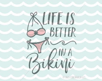 Bikini svg | Etsy