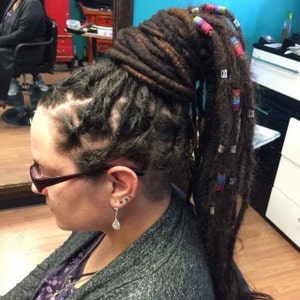 Mountain River Fiber Dreadlocks by Mountainriverfiber on Etsy