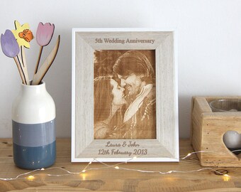 Wedding photo frame | Etsy