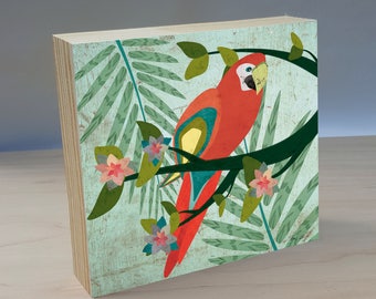 Parrot poster | Etsy