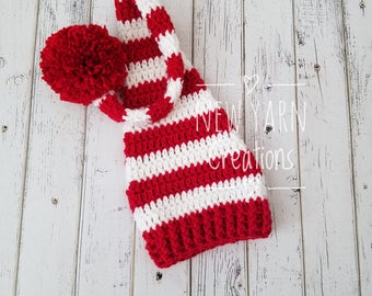 Knit elf hat | Etsy