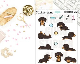 Dachshund clipart | Etsy