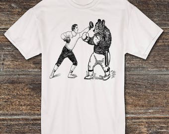 Boxing bear | Etsy