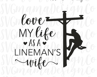 Lineman svg | Etsy