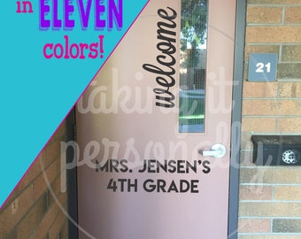 Classroom door Vinyl Wall Decal Sticker School Classroom