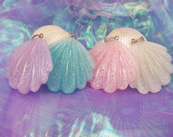 Clam shell jewelry | Etsy