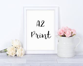 Typography print | Etsy