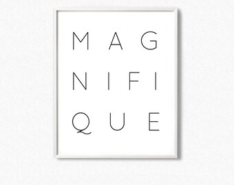Magnifique | Etsy