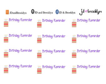 Birthday reminder | Etsy
