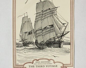 Newfoundland Old map James Cook 1775 93 x 101cm