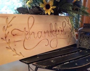 Routed wood signs | Etsy