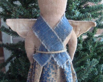 Primitive angel doll | Etsy