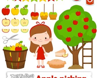 Apple pie clipart | Etsy