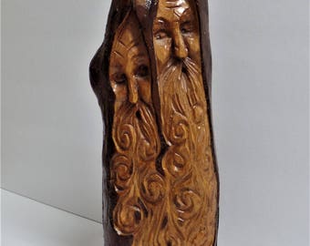 Old man carving | Etsy