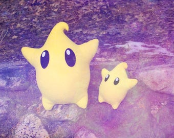 DIY Super Mario Galaxy Luma Star Plush Sewing Pattern EASY