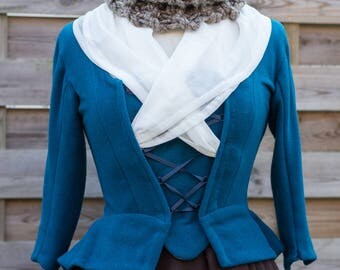 Outlander Inspired Claire Cowl Snood PDF KNITTING PATTERN