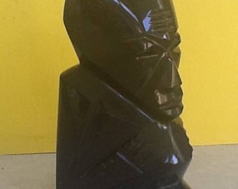 Obsidian sculpture | Etsy