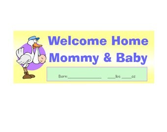 Welcome home mommy | Etsy