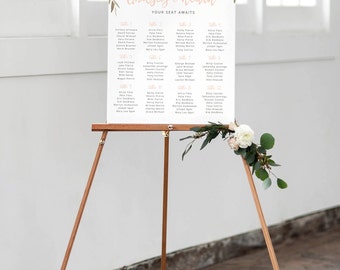 Wedding table signs | Etsy