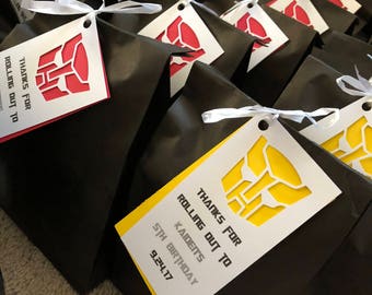 Transformers tags | Etsy