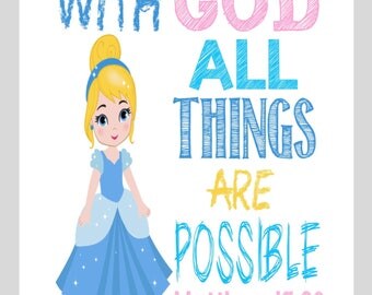 Princess bible verse | Etsy