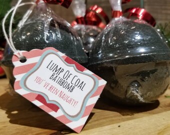 Coal Candles Naughty or Nice Christmas Coal Stocking Stuffer